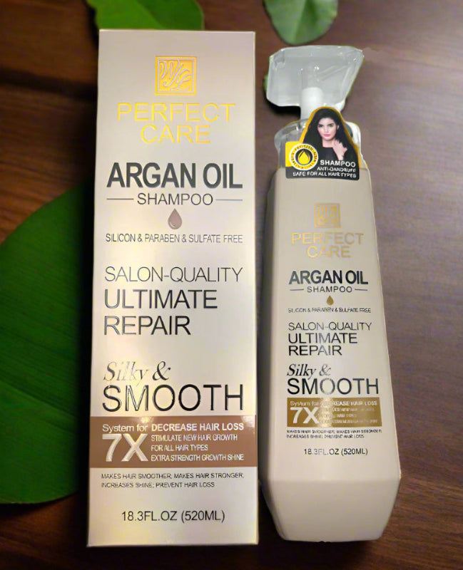 Wokali Perfect Care Argan Oil Shampoo 520ml – BECUTE.PK